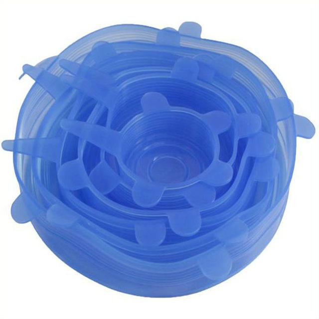 Stretch & Fit - Silicone Stretch Lids (6pcs) – Makelifeasy