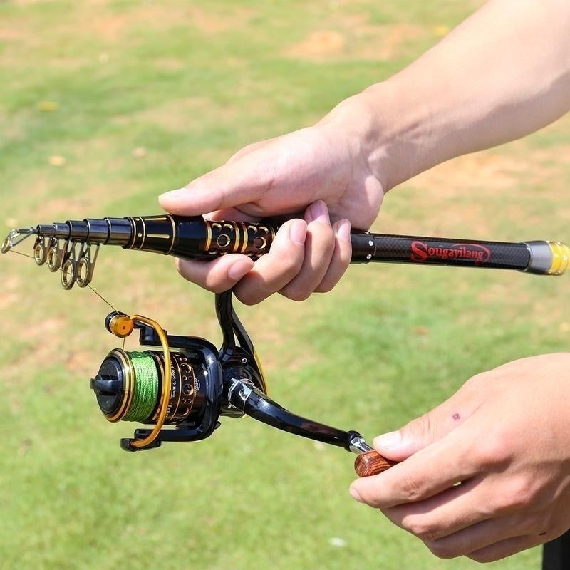 Spinning Reel Fishing Rod Full Kits – Makelifeasy